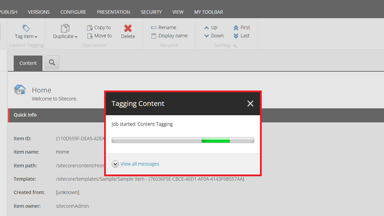 Sitecore Cortex – Content Auto Tagging Sitecore Cortex – Content Auto Tagging